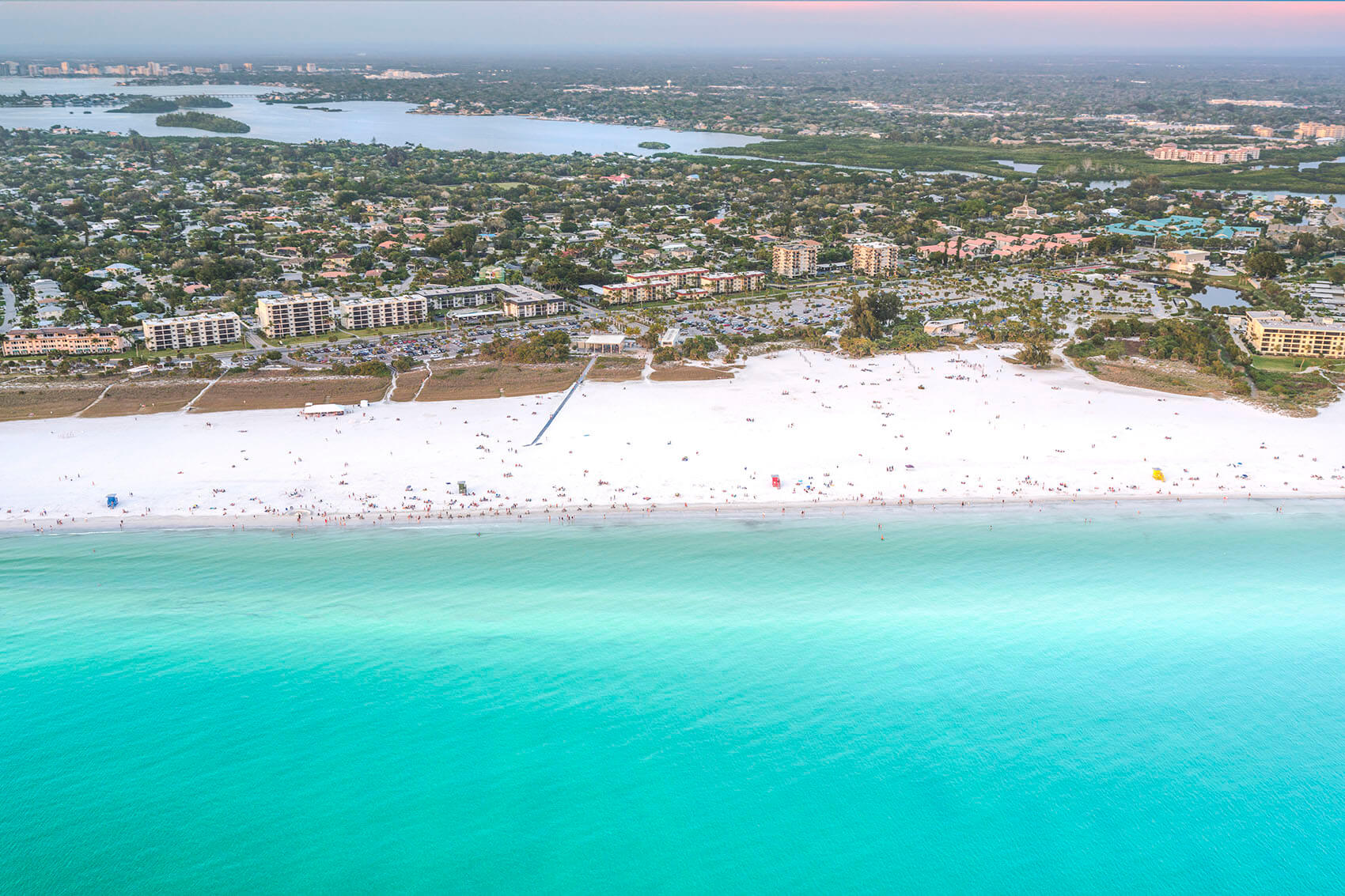 Siesta Key Beach Aerial Artwork - Kincaid Galleries