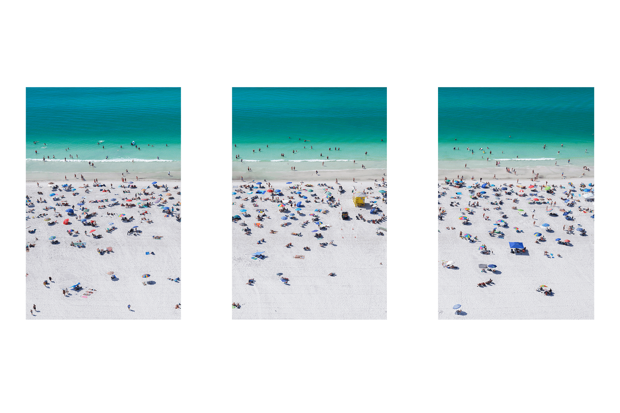 Siesta Key Beach Fine Artwork - Aerial - Kincaid Galleries