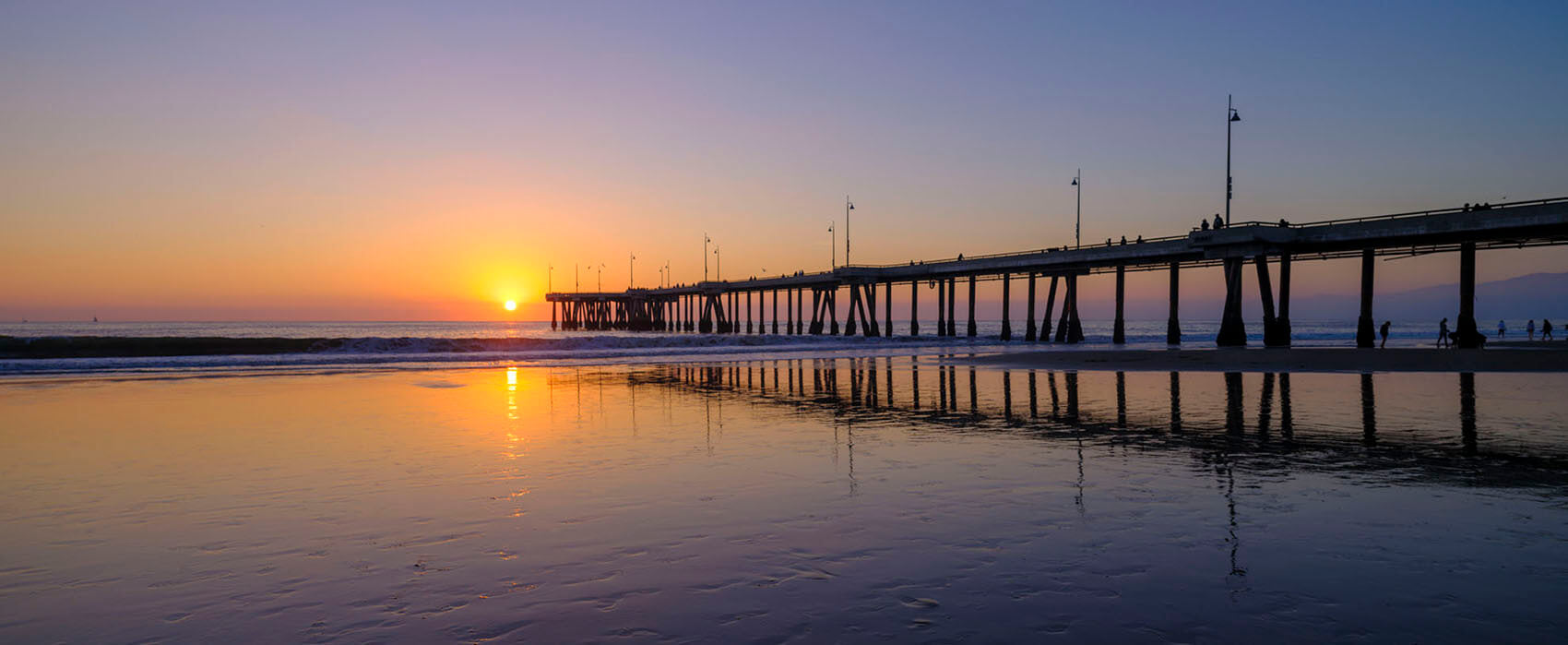 Venice Beach Boardwalk Sunset- Kincaid Galleries Fine Artwork